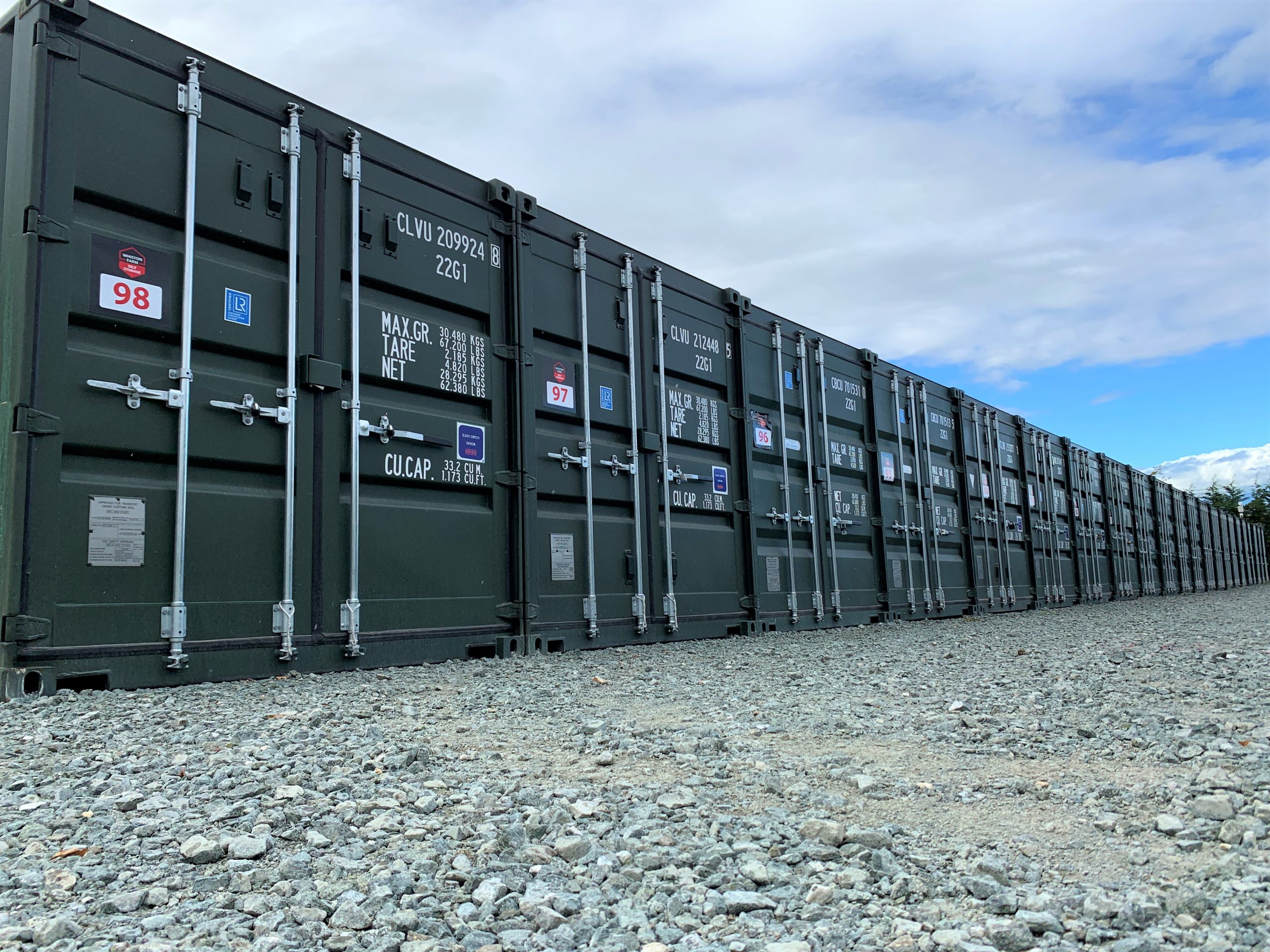 Storage Containers Shrewsbury - Whiston Farm Storage
